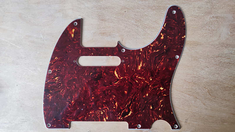 T-style Tortoise Telecaster Pickguard | Reverb