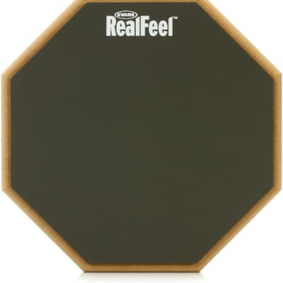 Evans RealFeel 2-Sided Pad - 12 inch Bundle with MusicNomad | Reverb