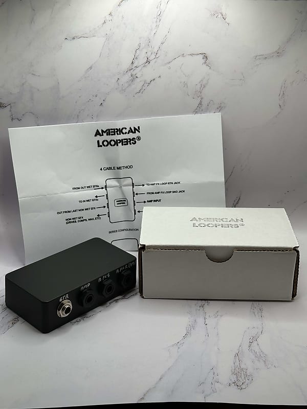 *Free Shipping* American Loopers 4-Cable Method Utility Pedal | Reverb