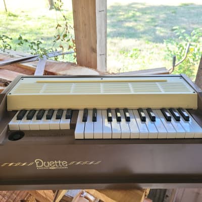 Duette Emenee Audion Polychord Electric Organ Model1806 1970s | Reverb