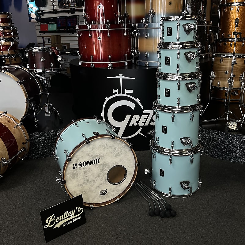 Sonor SQ1 Series 10/12/13/14/16/22" Drum Set Kit in Cruiser | Reverb
