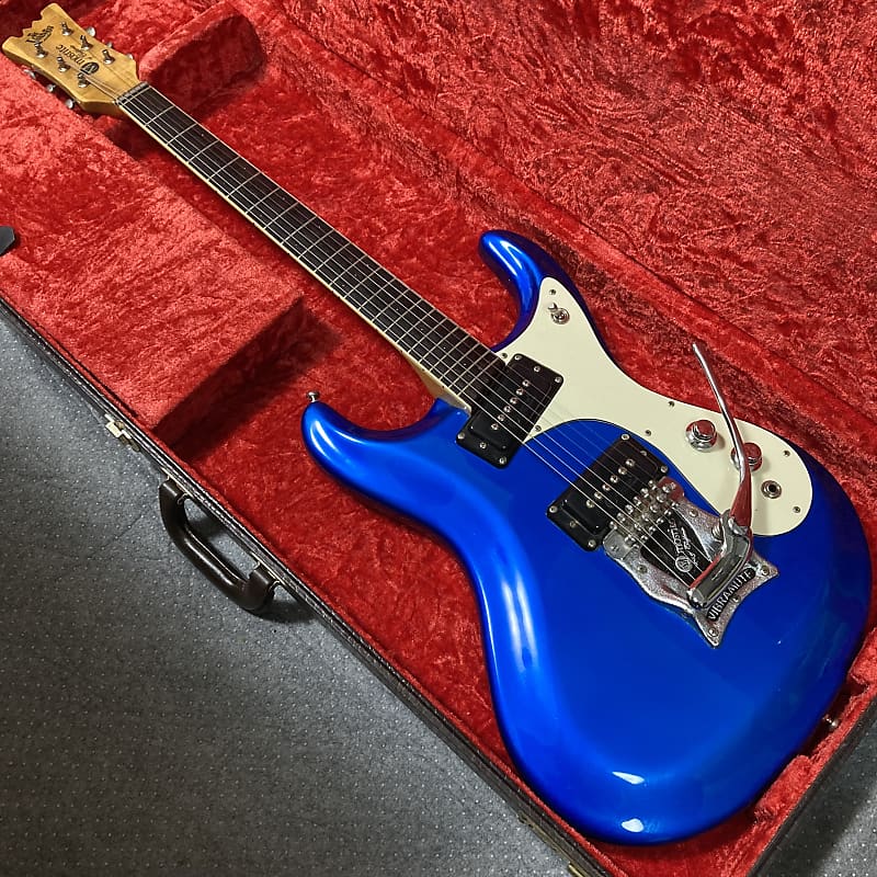 Mosrite The Ventures 1965? Model metallic blue | Reverb