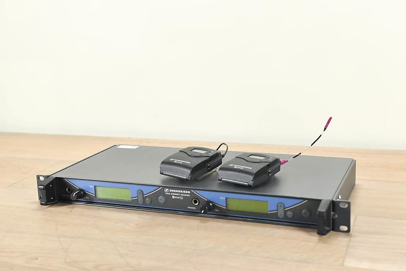 Sennheiser EM 550 G2 Wireless Receiver w/ 2 Belt Packs - | Reverb