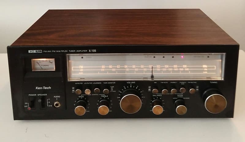 Ken-Tech X105 1979-83 wood/black face | Reverb Canada