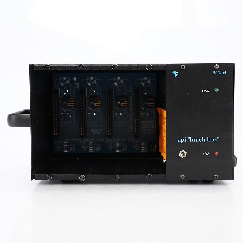 API 500-b4 4-Space 500-Series Desktop Lunchbox #53417 | Reverb