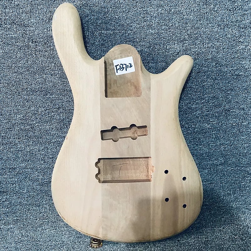 Unfinished Mahogany 5 String Bass Guitar Body | Reverb UK
