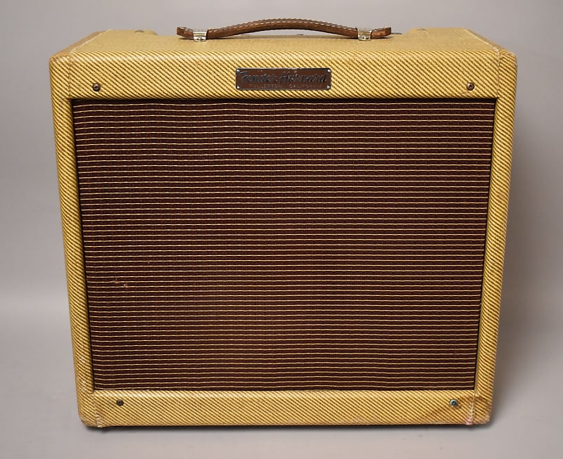 1957 Fender 5F10 Harvard 1x10" Combo Amplifier Tweed Pre-CBS | Reverb