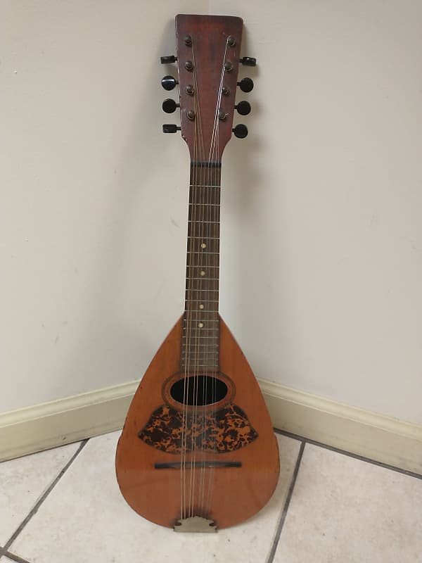 Vintage Wurlitzer Bowl Mandolin-playable, but could use some | Reverb