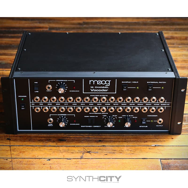 Moog 16 Channel Analog Vocoder | Reverb