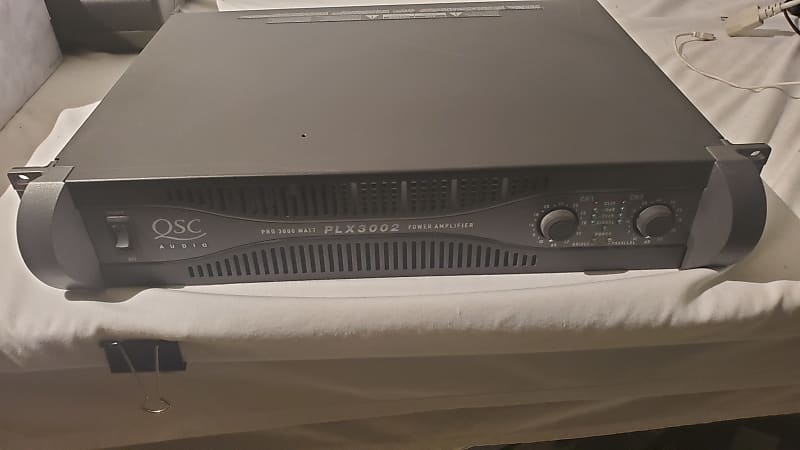 QSC PLX 3002 3000-watt 2-channel power amp | Reverb