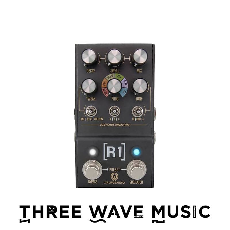 Walrus Audio MAKO Series: R1 High-Fidelity Stereo Reverb | Reverb