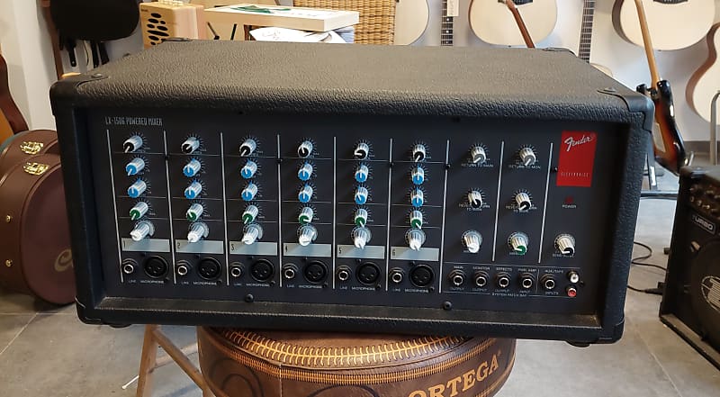 Fender LX-1506 Powered Mixer =rare new old stock/NOS=for the | Reverb