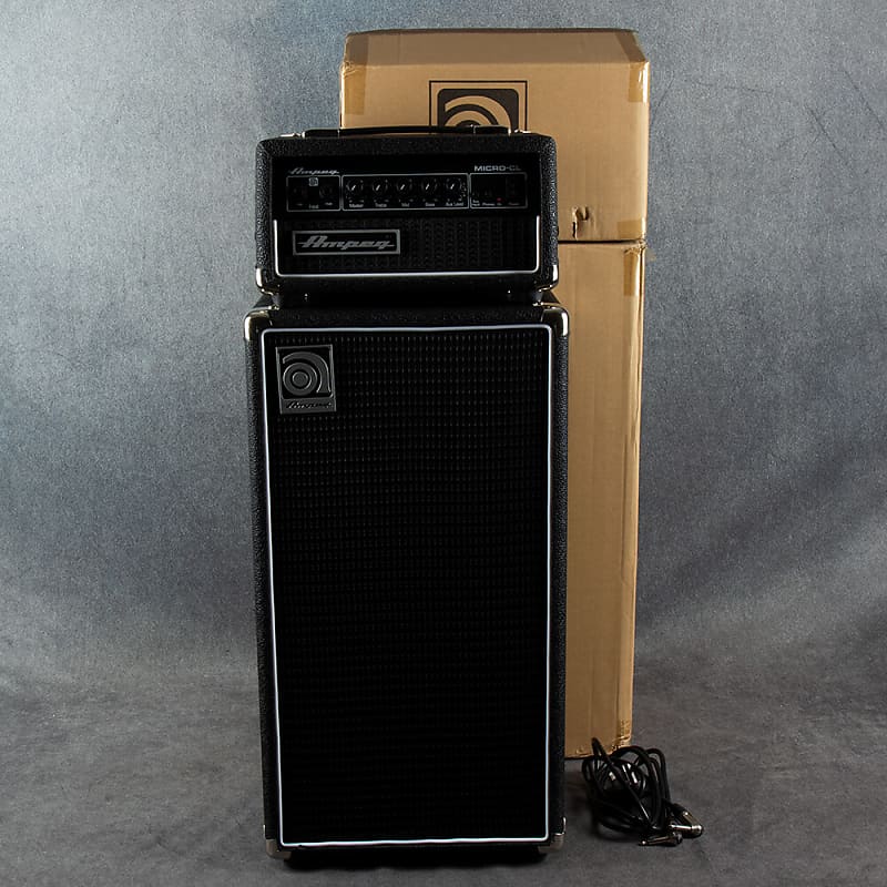 Ampeg Micro-CL Stack 100w Head with 2x10 Cabinet - Boxed - | Reverb