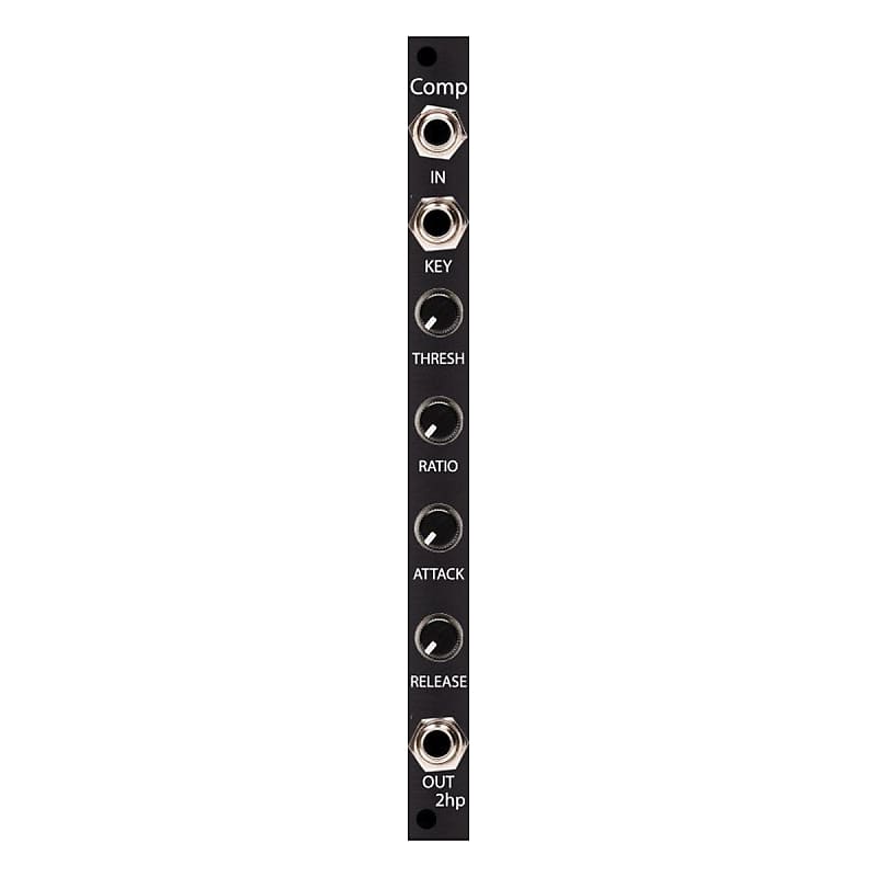 2hp Comp Eurorack Compressor Module (Black) | Reverb