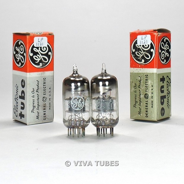 True NOS NIB Matched Pair GE USA 6BS8 [6BQ7A = 6BZ7] Grey | Reverb