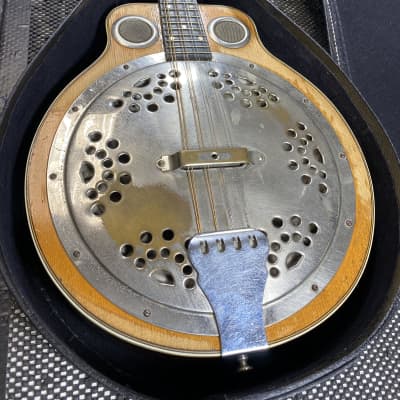 Dobro Resonator Mandolin - Includes Chipboard Case | Reverb