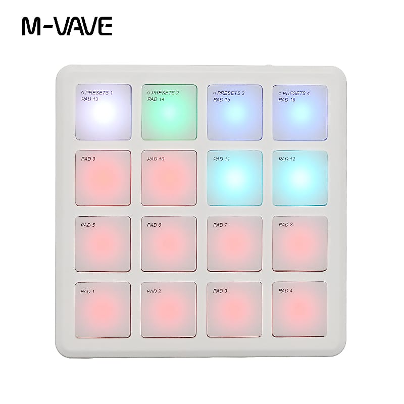 M-VAVE SK-16 SMC-PAD Pocket Pad Portable Wireless | Reverb Australia