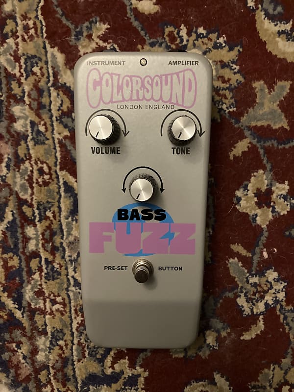 Colorsound Bass Fuzz DAM David Main | Reverb France