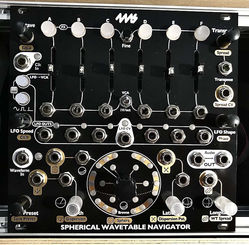 4ms Spherical Wavetable Navigator | Reverb