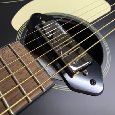 Gretsch Jim Dandy Custom Humbucker Rubber Bridge Electric | Reverb