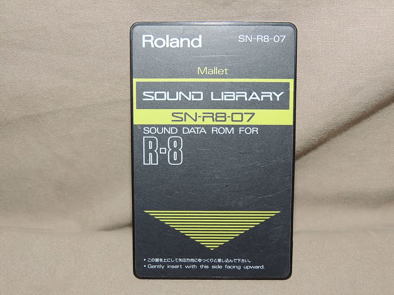 Roland SN-R8-07 "Mallet" card for R8 / R8M [Three Wave Music] | Reverb