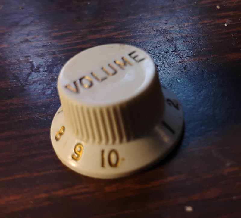 1970s Fender Stratocaster Volume knob, original | Reverb Australia