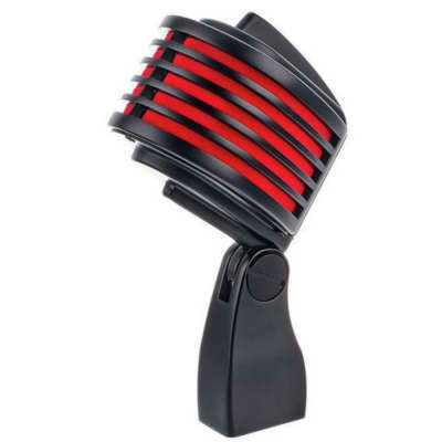 Heil The Fin Deco-Style Dynamic Mic with RED LEDs | Reverb Australia