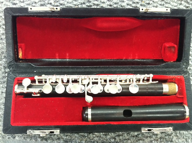 Zentner Grenadilla Wood Professional Piccolo with Sweet, Rich | Reverb