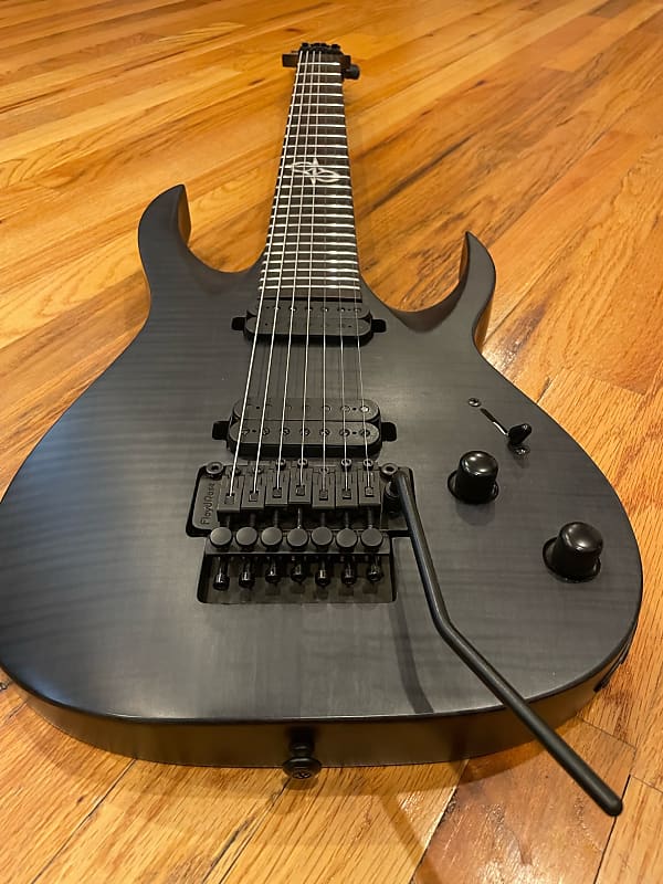Solar Guitars A1.7FR FB – FLAME TRANS BLACK MATTE 2019 TRANS | Reverb