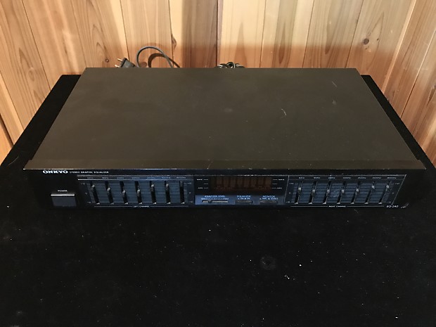 Onkyo EQ-240 seven band graphic equalizer with LED | Reverb Canada