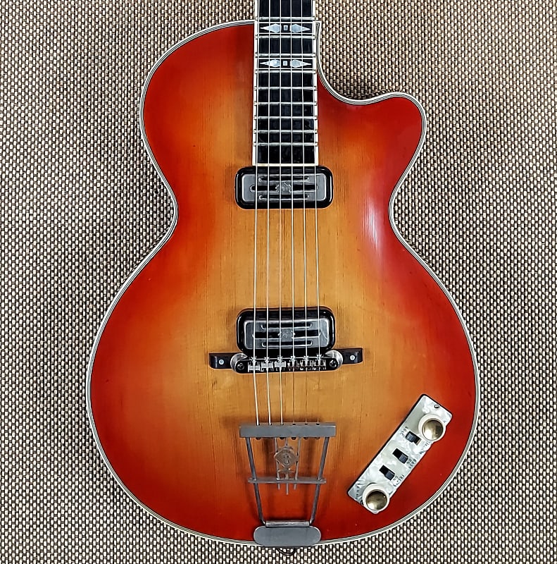1960 Hofner Club 60 - Toaster Pickups - Original bridge and | Reverb