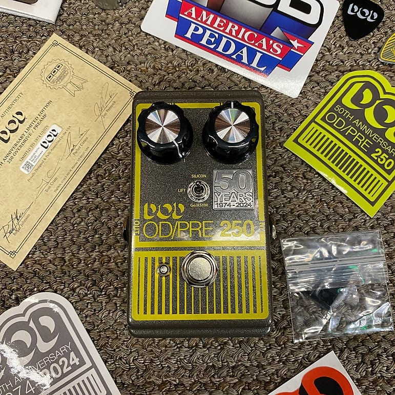 Digitech Overdrive 250 50th Anniversary Limited Edition | Reverb