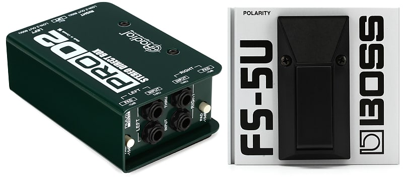 Radial ProD2 2-channel Passive Instrument Direct Box Bundle | Reverb