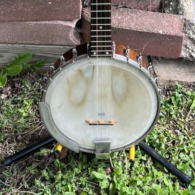 MERLIN Long Neck Five String Banjo 1966 | Reverb