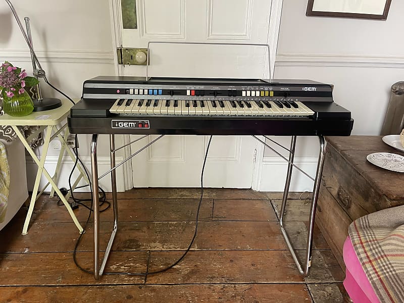 1982 GEM Sprinter 49B Vintage Combo Organ With Drum Machine | Reverb