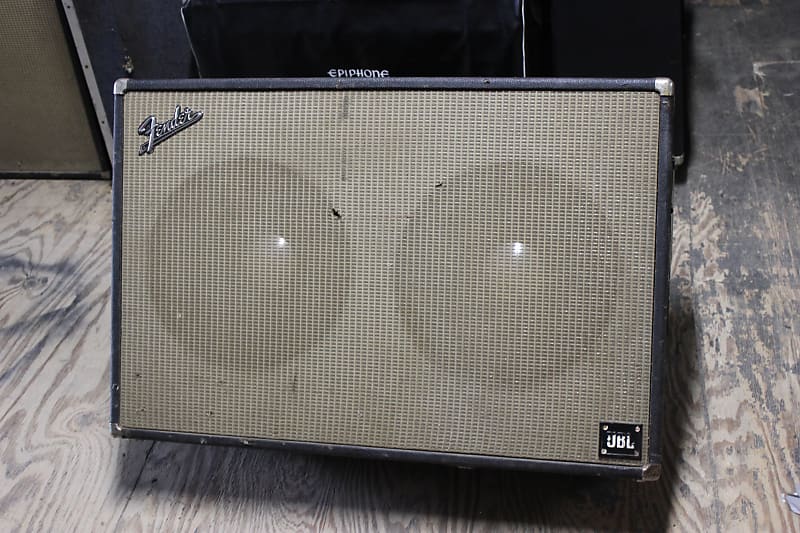 Fender Dual Showman 2x15 JBL 4 ohm Cabinet | Reverb