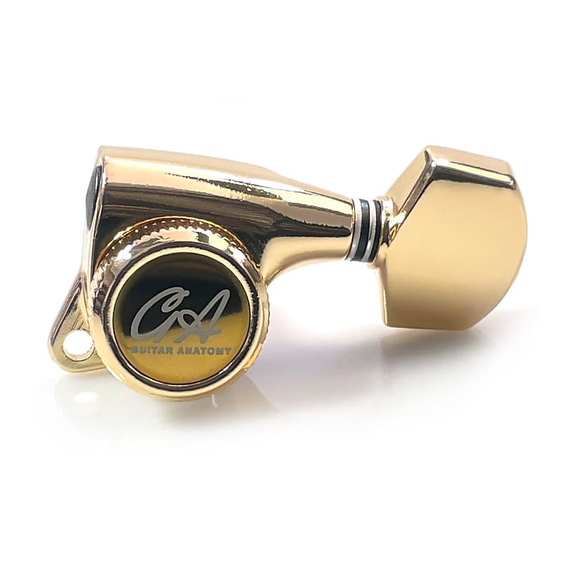 LEFT HANDED Guitar Anatomy Locking Tuners – Machine Heads for | Reverb