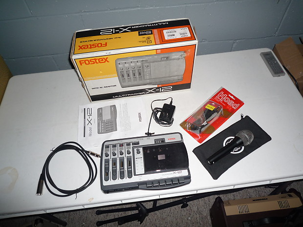 Fostex X-12 4 Track Cassette Recorder, Works great! | Reverb