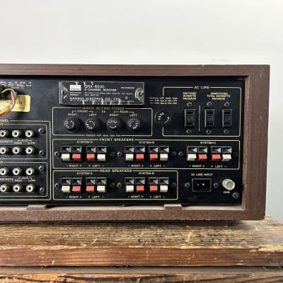 Sansui QRX-6500 Four Channel Receiver 1972-1973 - Silverface | Reverb