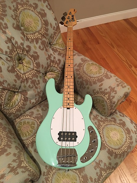 Sterling by Music Man SUB Ray 4 2016 Mint Green | Reverb