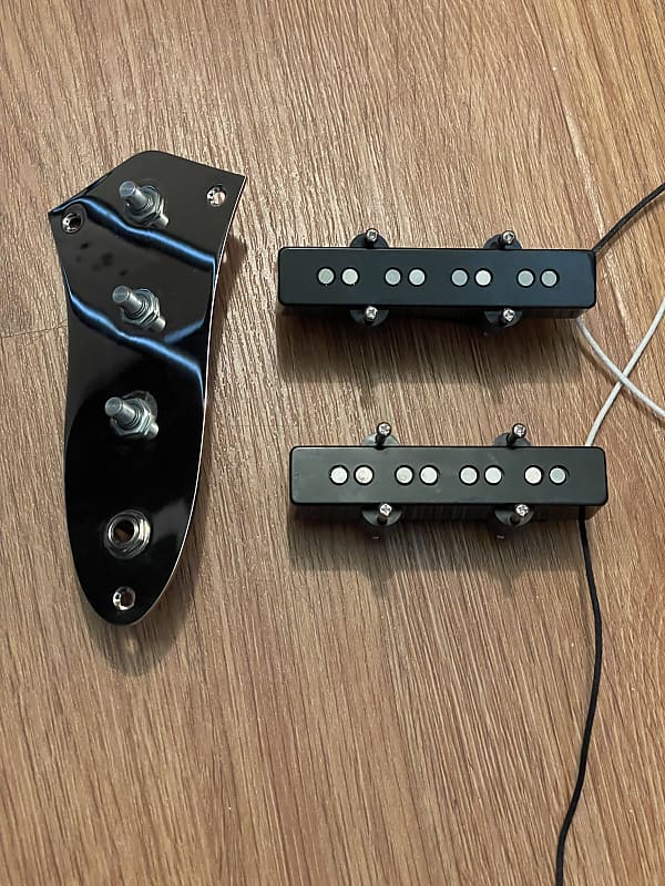 Squier Classic Vibe Jazz Bass Pickups and Wiring, Loaded Kit | Reverb