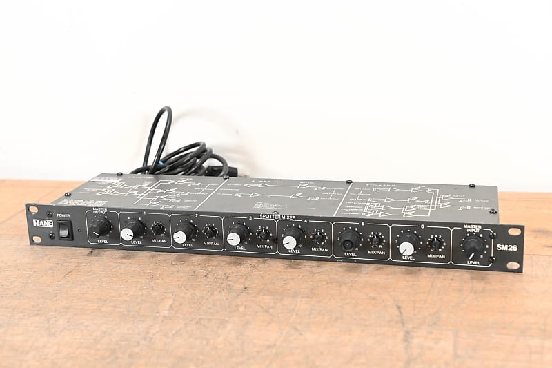 Rane SM26 6-Channel Rackmount Splitter Mixer CG0060Z | Reverb