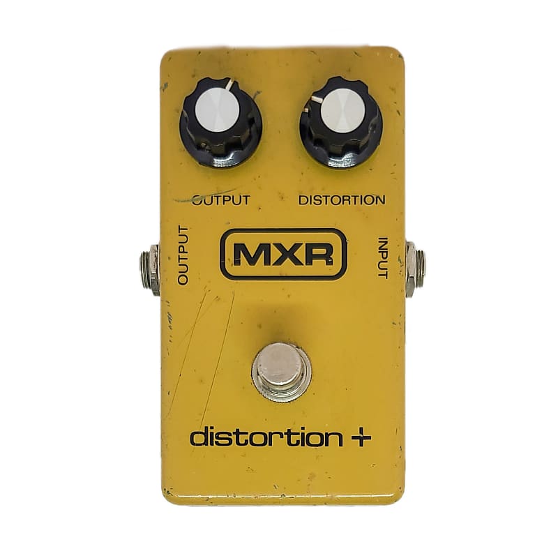 VINTAGE MXR BLOCK LOGO DISTORTION+ | Reverb