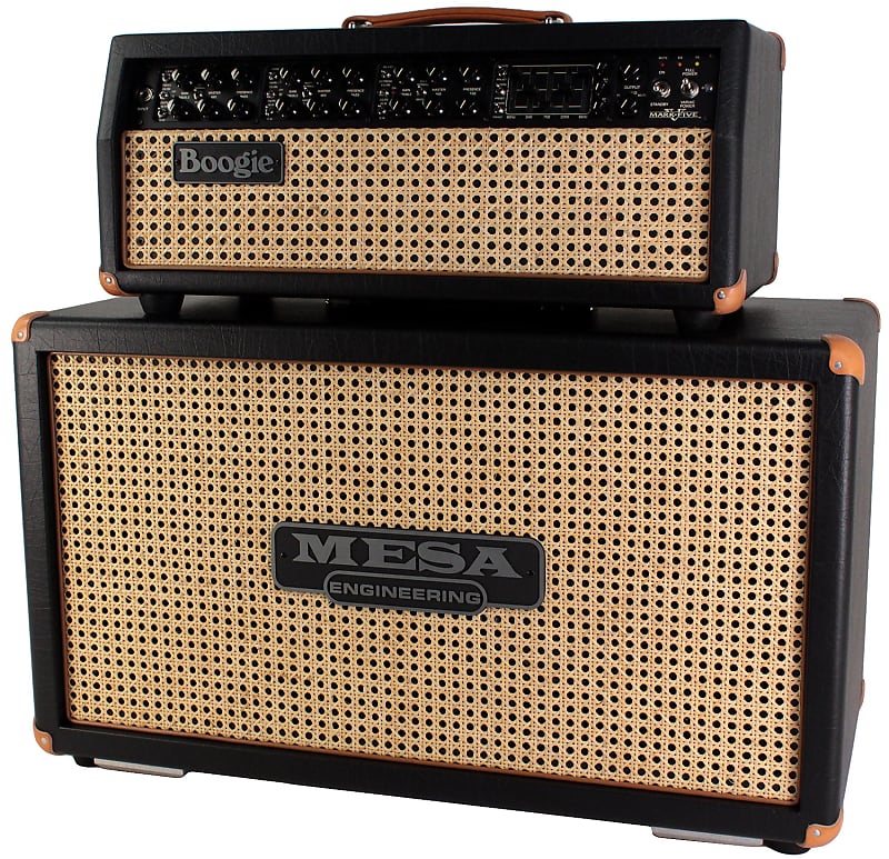 Mesa Boogie Mark V Custom Head, 2x12 Horizontal Recto Cab, | Reverb