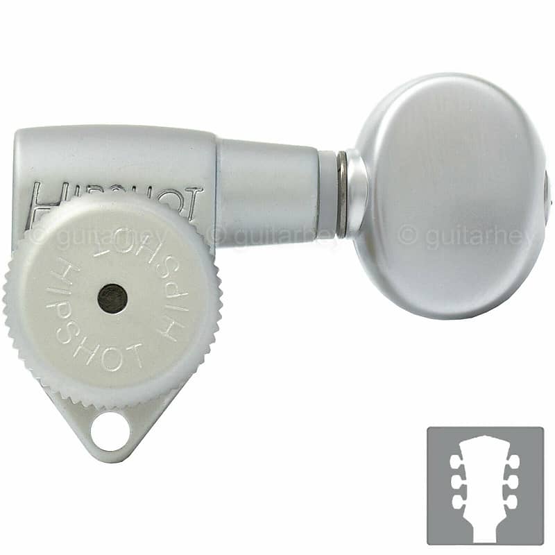 NEW Hipshot Grip-Lock Open-Gear LOCKING Tuners w/ Small OVAL | Reverb