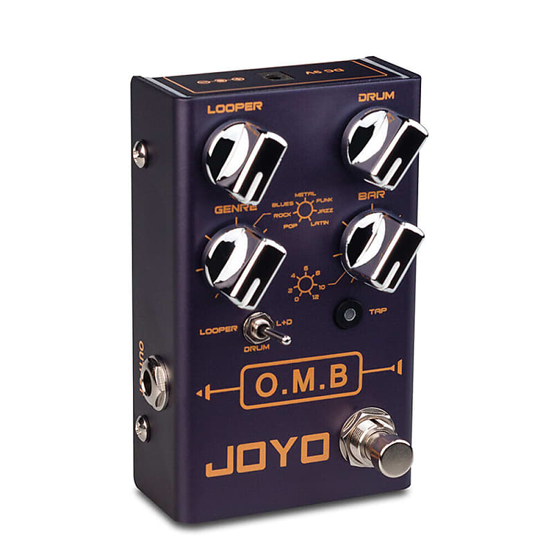 Joyo R-06 Guitar Pedal Effect O.M.B LOOPER Drum Machine | Reverb