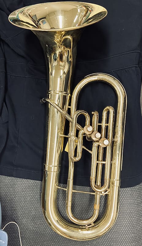 Olds Ambassador Baritone Horn Clear Lacquer | Reverb
