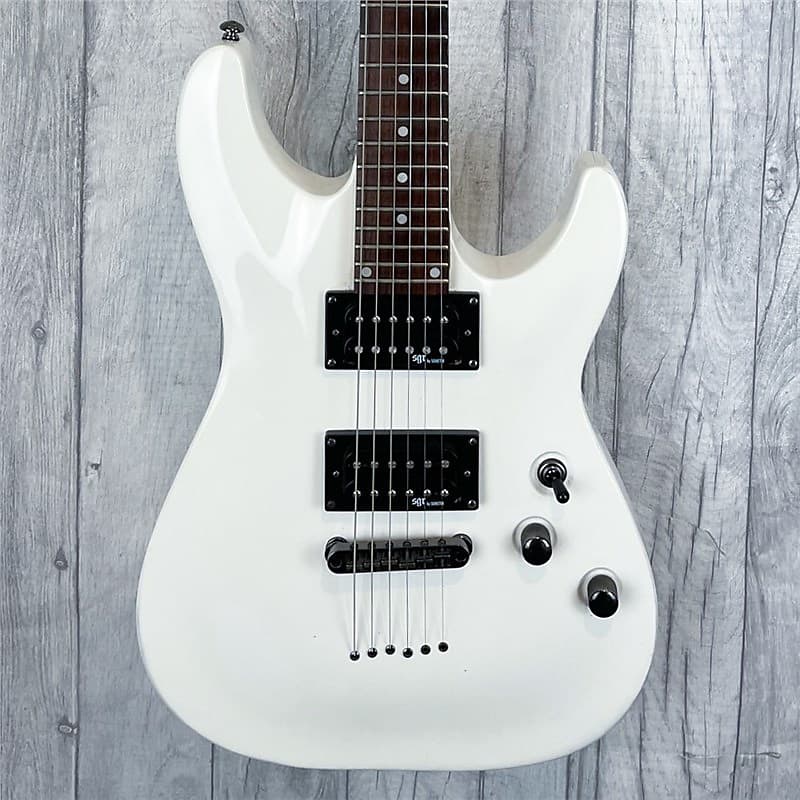SGR by Schecter C-1 White Second Hand | Reverb