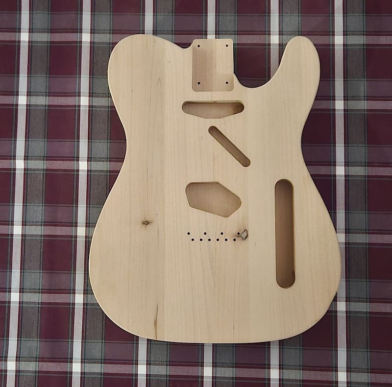 Woodtech Routing - Paint Grade Alder Telecaster Body - | Reverb