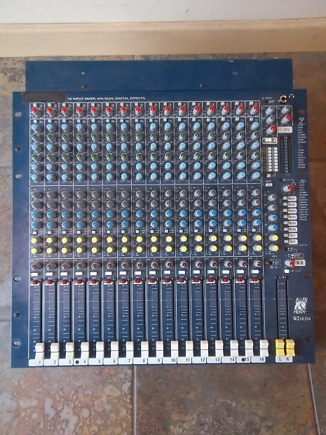 Allen & Heath WZ 16:2DX MixWizard 16 Input w/ Dual Digital | Reverb